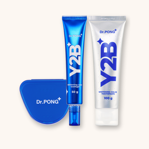 Set Làm Sạch & Hỗ Trợ Trắng Răng 2 Bước Dr.PONG Y2B